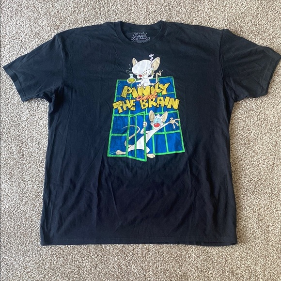 Ripple Junction | Shirts | Ripple Junction Black Pinky And The Brain ...